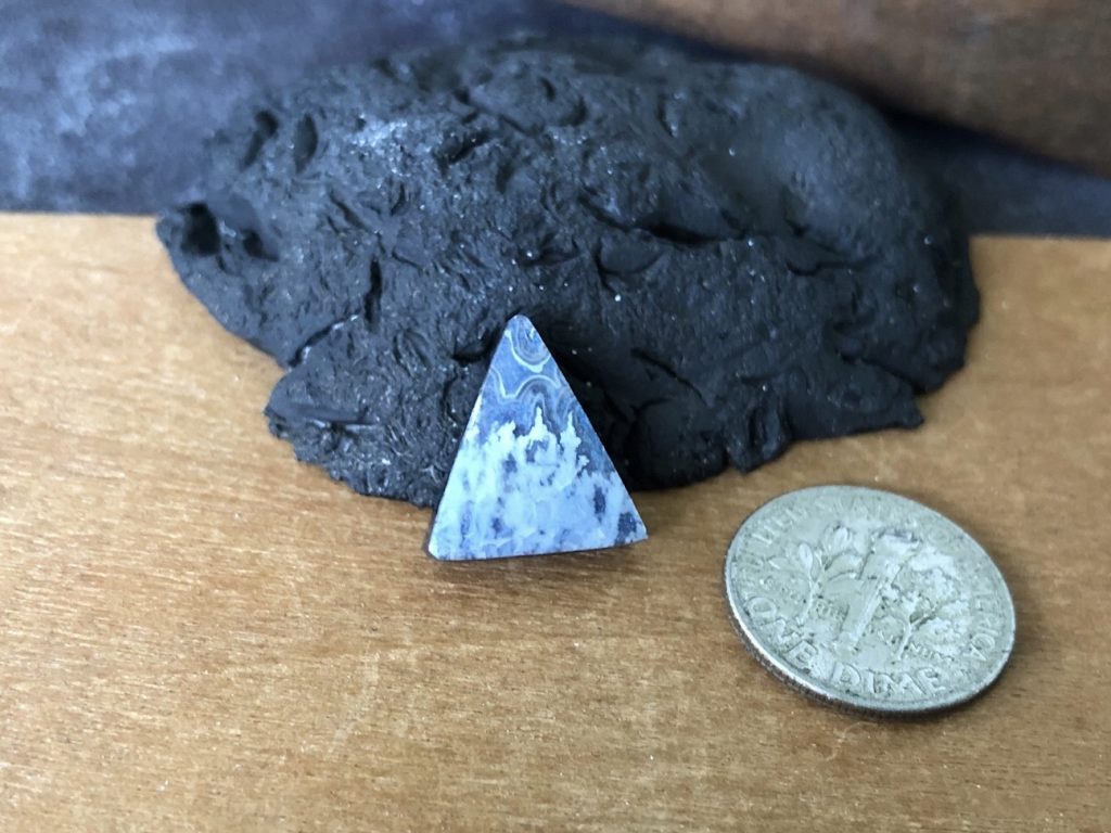 Color shift Doublet Triangle Cabochon c2604 – azoho